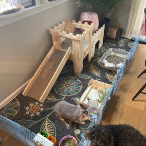 Rabbit Castle Tower Ramp Sold Separately - Etsy