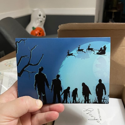 Astronaut Christmas Cards 24 Pack of Holiday Stationery With - Etsy