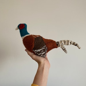 KNITTING PATTERN Pheasant - Etsy
