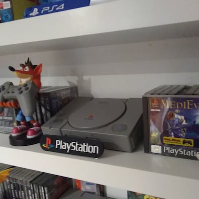Sony Playstation 3D Fridge Magnet/shelf Display Retro Video Games PS1 ...