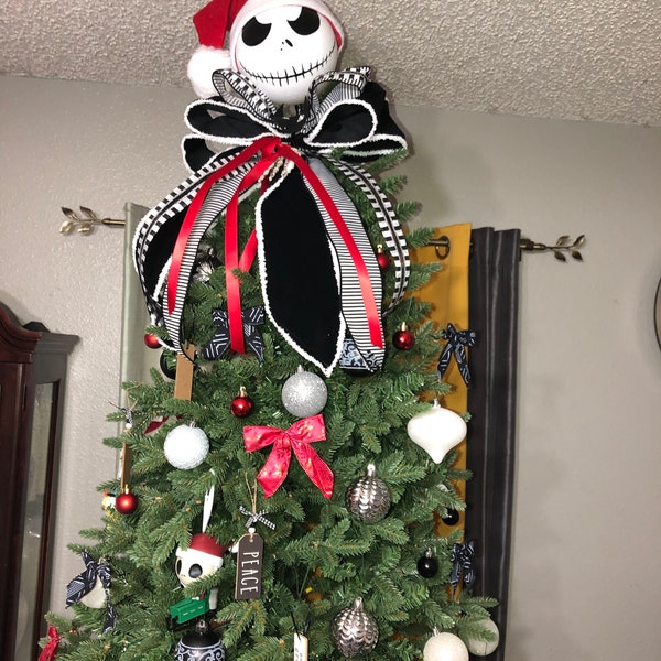 Nightmare Before Christmas Tree Topper, Jack Skellington Tree Topper ...