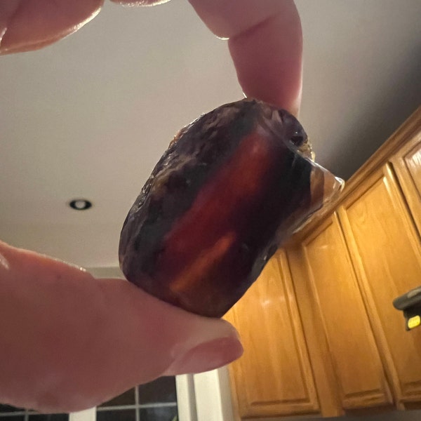 The Larimar Treasure Map From the Dominican Republic on A Layered Wood ...