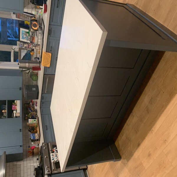 5ft White Kitchen Island W/O Countertop (custom Welcome) - Etsy