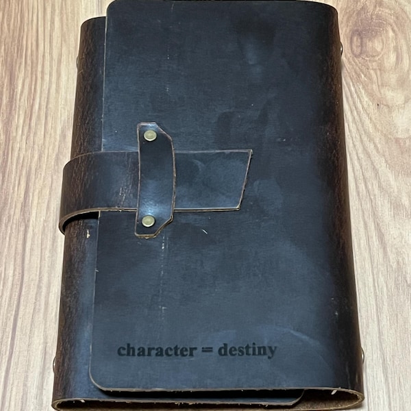 Handmade Full-grain A7 Second Ring Mechanism Leather Notebook,a7 6 Ring ...