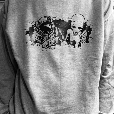 Alien and Astronaut Smoking Weed Svg Cannabis Clipart Marijuana Svg ...