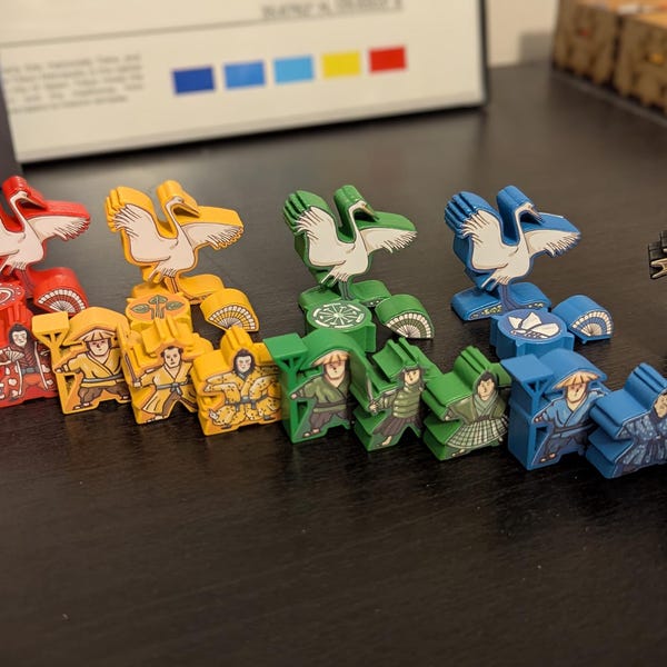 OATH - Matte Vinyl Meeple Stickers/decals Upgrade Kit - Unofficial ...