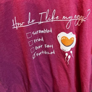 IVF Shirt, Egg Retrieval, Wake Pray Retrieval Day, Cute Funny IVF Shirt ...