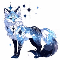 Fire Elemental Lion Adoptable Character - Digital Download HD Image ...