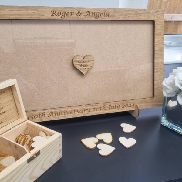 Oak Wedding Drop Box - Etsy