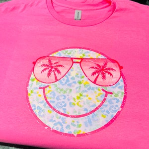 Distressed Smile Face Png Bundle Beach Vibes Png Summer Png Spring ...