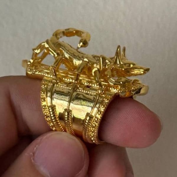 Anubis Locket Necklace, Nina Anubis Amulet, Eye of Horus Necklace, Nina ...