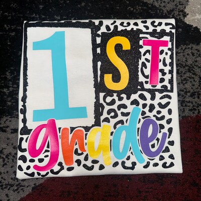 1st Grade Svg, First Grade Design, Teacher Svg, Back to School Svg ...