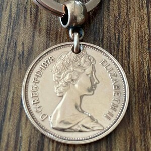 1969 British Five New 5p Coin Keyring 53rd Birthday Gift - Etsy UK