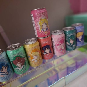 Sailor Moon Soda Complete Gift Set 10 Cans - Etsy