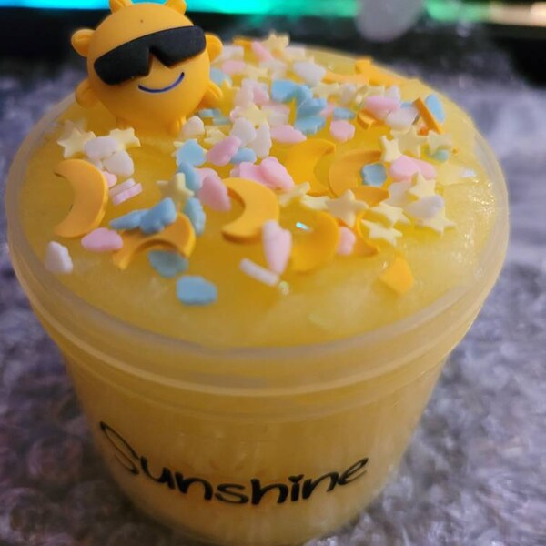Sunshine, Icee Slime, Bingsu Slime, Summer Slime, Gifts for Kids - Etsy