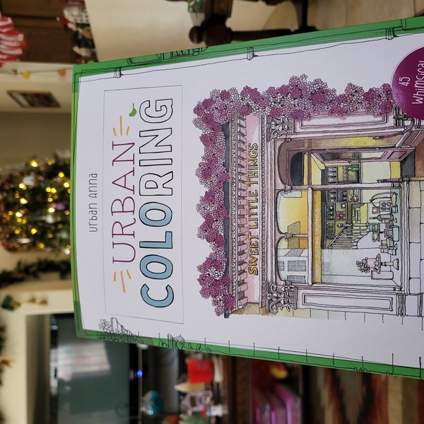 Part 6: Set of 11 Downloadable Coloring Pages of Original Urban Anna ...