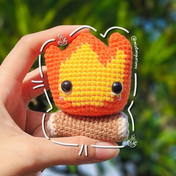 Fire Mini Amigurumi Pattern - Etsy
