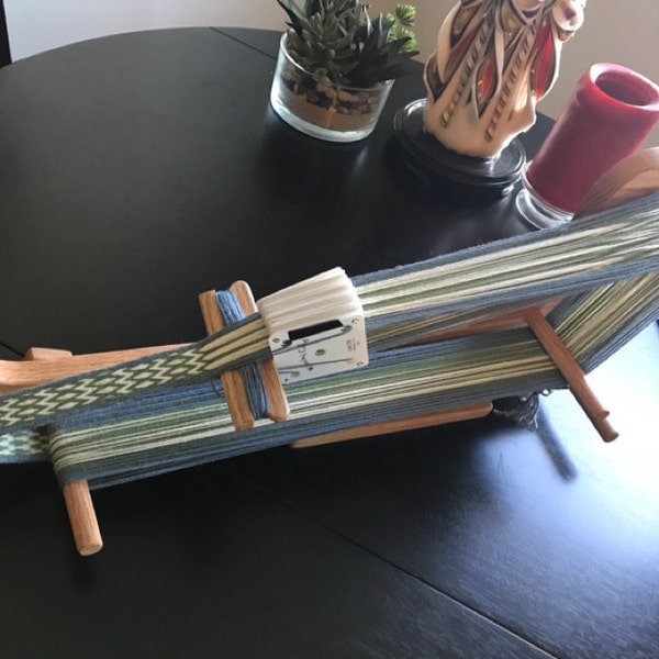 Loom-the Mandolin - Card Tablet Large Sized Weaving Loom Made of ...
