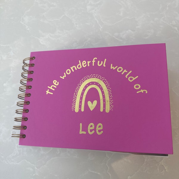 Memory Book | Journal Kit | Photo Album | Scrapbook Kit | Guest Book ...