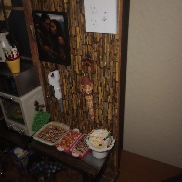 Miniature Power Outlet and Light Switches 1:12, 1/6, Dollhouse ...