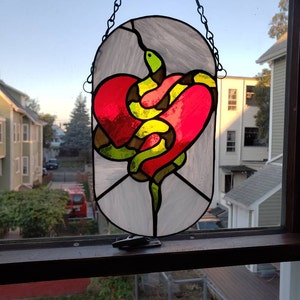 UFO Simple Stained Glass Pattern Pdf Digital File Stained - Etsy