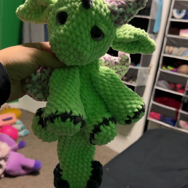 Cato the Dragon Snuggler/lovey Amigurumi Crochet Pattern - Etsy UK