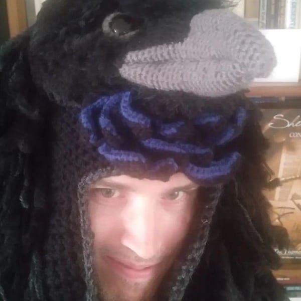 Crochet Raven Hat - Etsy