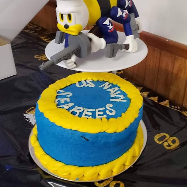 Paintable-navy Seabee 3D Printed Model (small) - Etsy