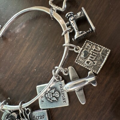 TINY RED HEART, Tiny Pink Heart, Heart Charm, Silver Heart, Enamel ...