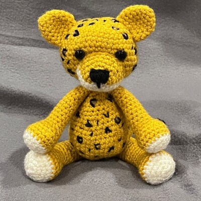 Leopard Crochet Pattern PDF Crochet Leopard Amigurumi Pattern Crochet ...
