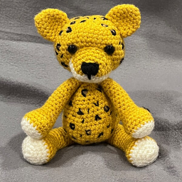 Leopard Crochet Pattern PDF - Crochet Leopard Amigurumi Pattern ...