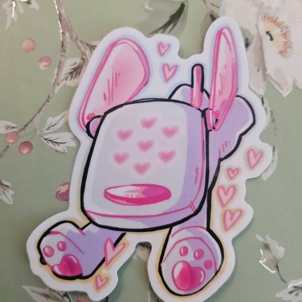 Lovecore Idog Vinyl Sticker - Etsy
