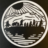 The One Ring Sticker Lord of the Rings Movie Fanart Waterproof Art ...