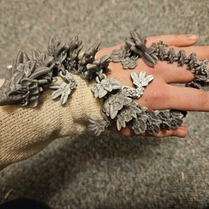 3D Printed Articulated Snake BOA Design by Cinderwing3d authorized ...