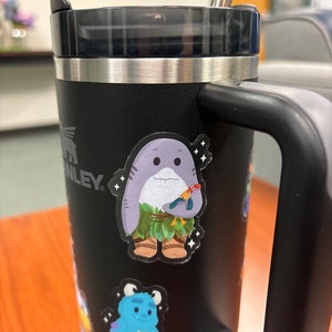 Remy & Emile Postage Stamp Sticker/ Ratatouille Little Chef Paris ...