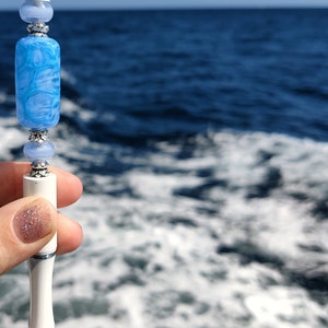 Hand Beaded Makeup Brushes 5 Fabulous Silver/purple Beaded Metal ...