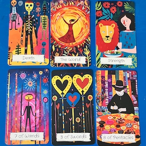 Art Nouveau Tarot Cards, Indie Tarot Deck, RSW Based Deck, Tarot Deck ...