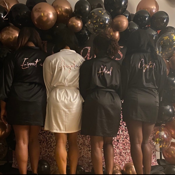 Personalized Robe for Valentine, Cute Valentine's Day Gift, Custom Robe ...