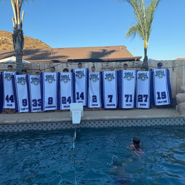 Personalized Sport Team Beach Towel: School Team Gift - Etsy
