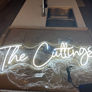Custom Neon Sign Inspire Neon Sign Light Office Living Room - Etsy
