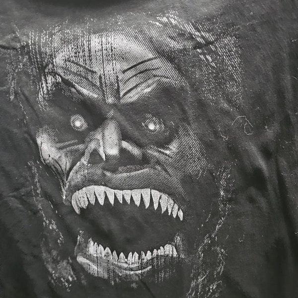 Wolf Man Horror Hot Rod Tshirt Werewolf Tee Drag Race Shirts Full Moon ...