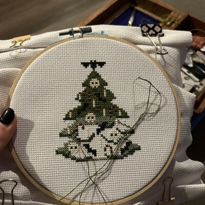 Beloved Family Pet Cross Stitch Pattern / Haunted House / - Etsy