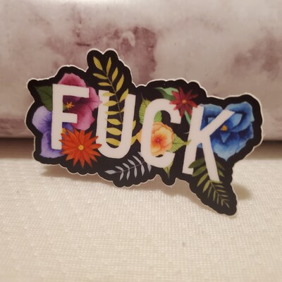 FCK Sticker Stickers for Car Profanity Art Stickers - Etsy