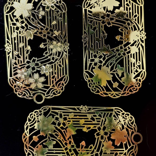 Charm Metal Bookmark With Clip | Cute Style Metal Bookmarks | Chain ...