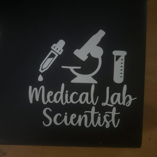 Lab Tech Decal - Etsy