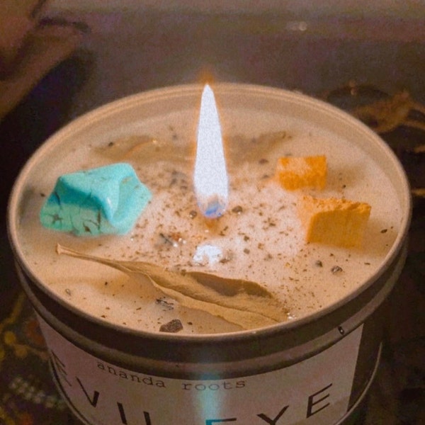 Crown Chakra Soy Candle, Enlightenment Candle, Natural Candle With ...