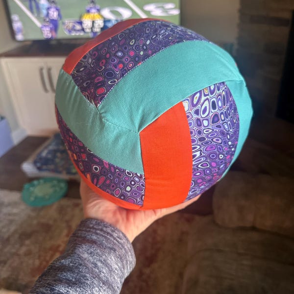 Volleyball Pillow PDF Sewing Pattern DIY Home Decor "alex" - Etsy