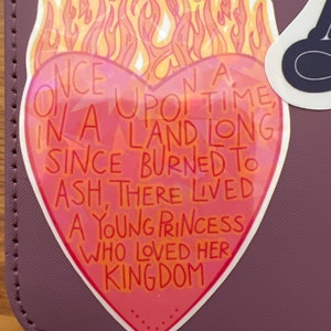 Divine Rivals Typewriter Waterproof Sticker - Etsy