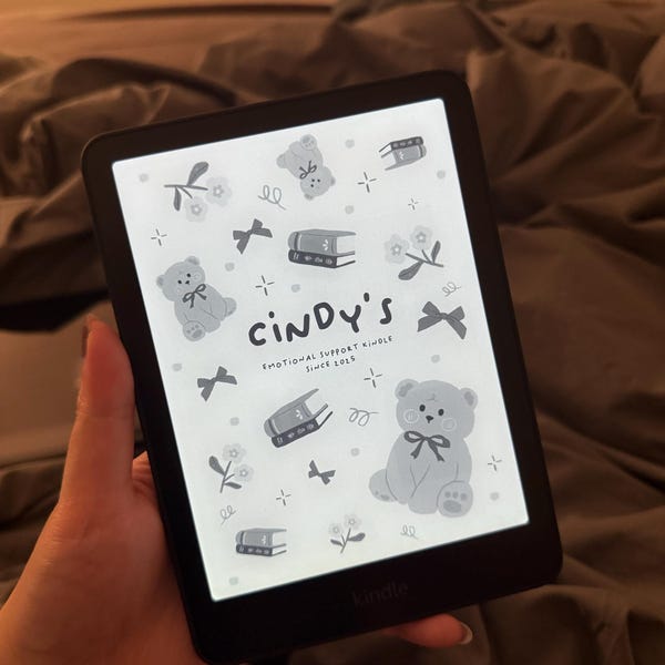 Teddy : CUSTOM Cute Kindle Lock Screen, Full Screen Kindle Screensaver ...