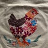 Floral Hen, Spring Chicken Cross Stitch Pattern PDF - Instant Download ...